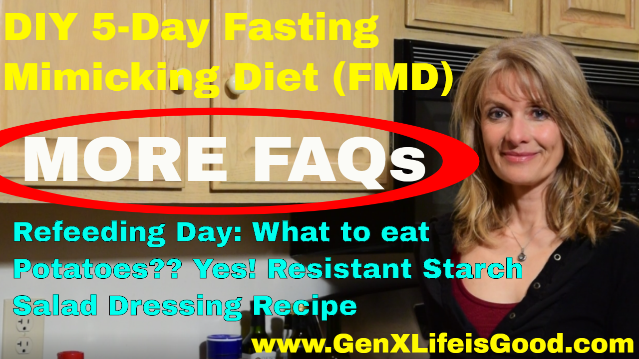 My DIY 5-Day Fasting Mimicking Diet (FMD) – Gen X Life is Good!